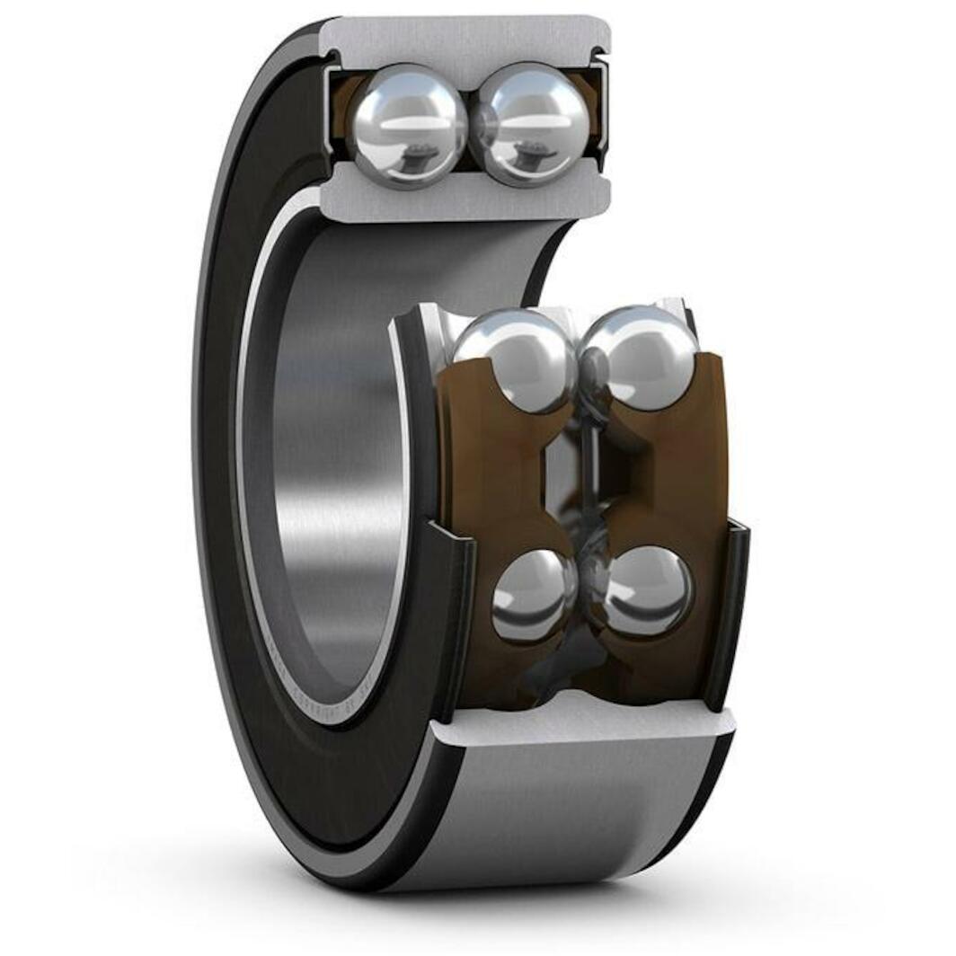 SKF 3308 A-2RS1TN9/MT33 double-row angular contact ball bearing 40 x 90 ...