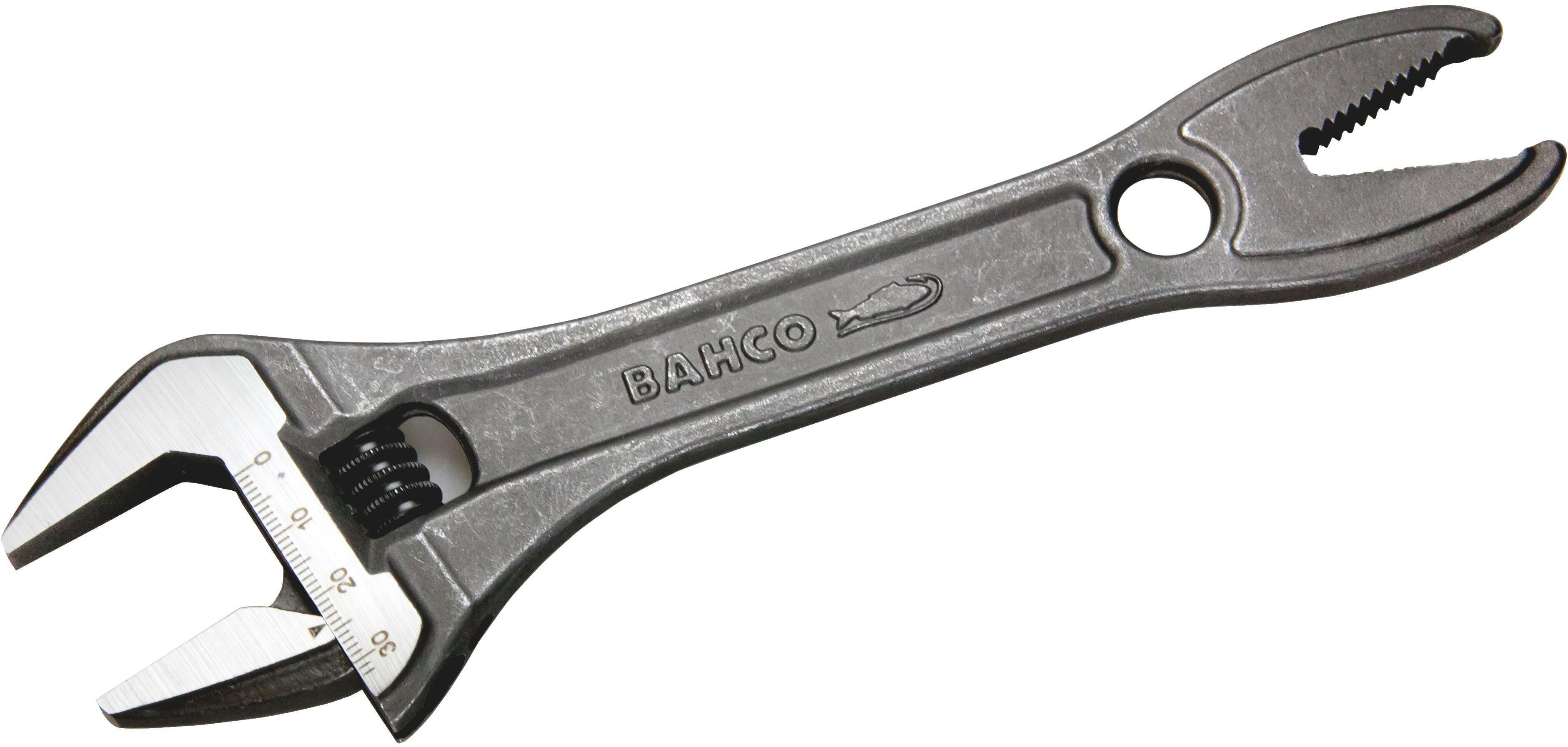 BAHCO 31 spanner adjustable large jaw phosphated length 205 mm 32 mm ...