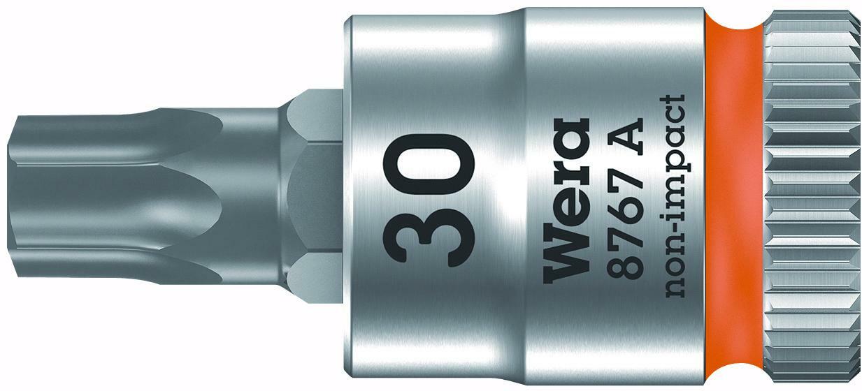 WERA 8767 A Zyklop bit cap with 1/4" drive Torx (TX 30 x 28 mm ...