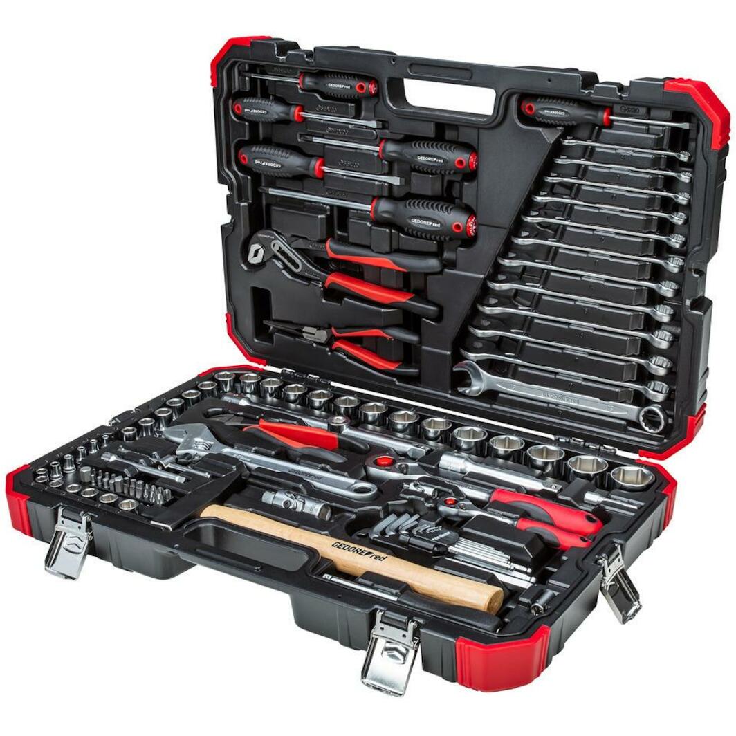 GEDORE RED R46003100 wrench set 1/4" + 1/2" 4-32 mm in case 100 pcs ...