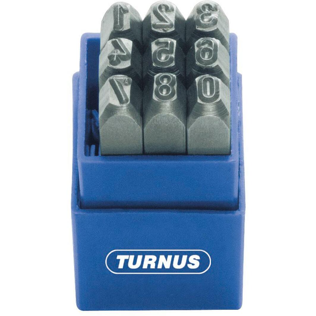 TURNUS 328-104 strike number set standard 30 mm 9-piece | Klium