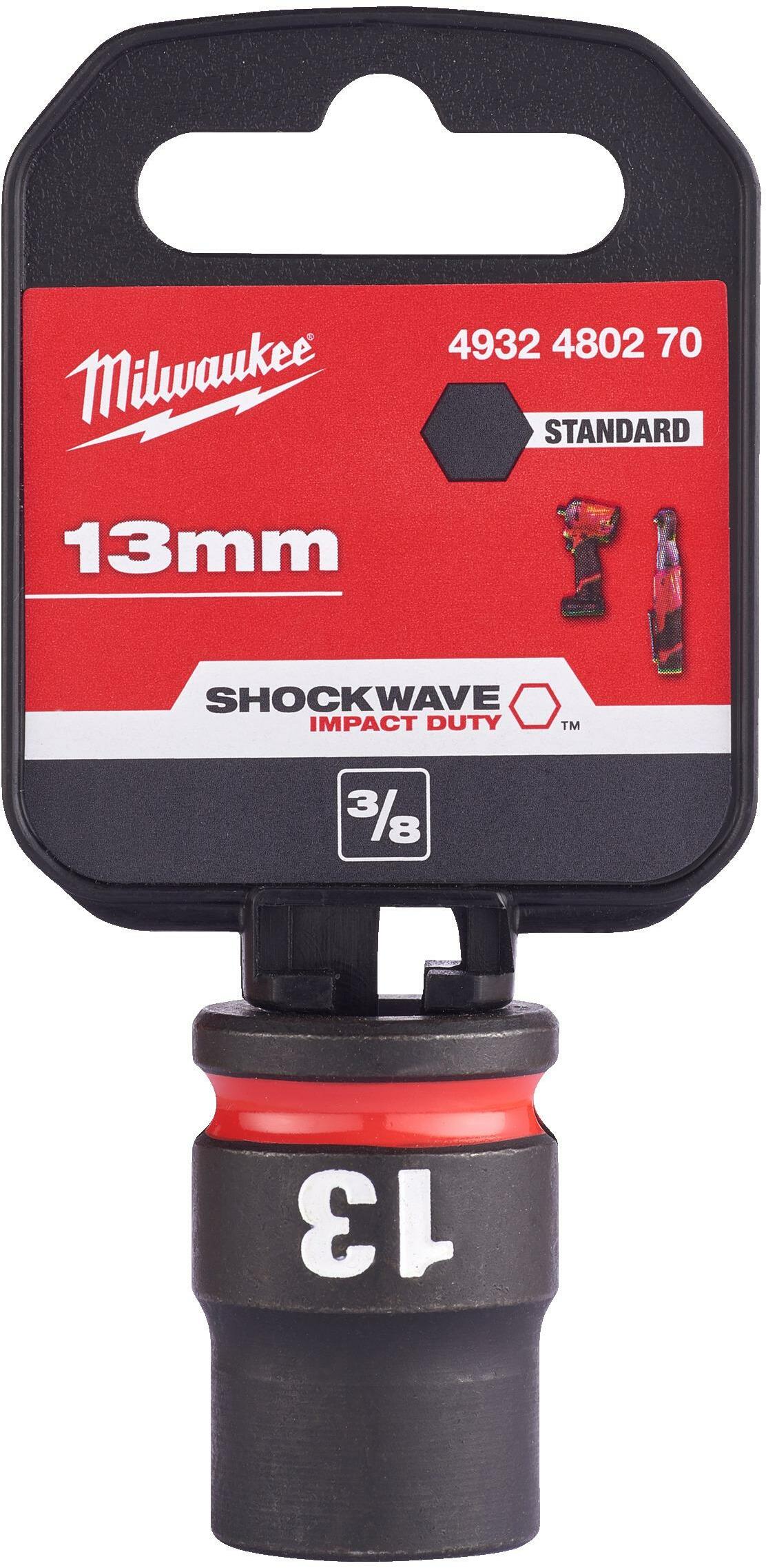 MILWAUKEE 4932480270 SHOCKWAVE percussion cap 3/8" 13 mm | Klium