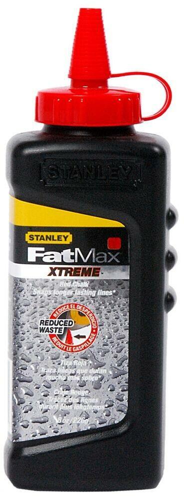 STANLEY 9-47-821 FATMAX Pro impact line powder red in pouring bottle ...
