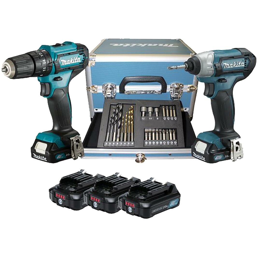 MAKITA CLX228SAX2 12Vmax CXT cordless machine set HP333D + TD110D in ...
