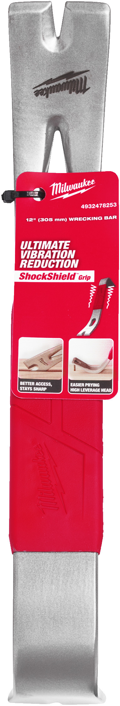 MILWAUKEE 4932478253 pied de biche plat 305mm | Klium