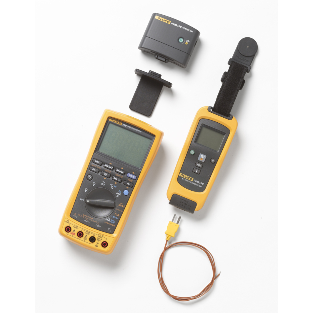 FLUKE 789FC-MA/KIT digital multimeter with mA loop calibrator + IR3000 ...