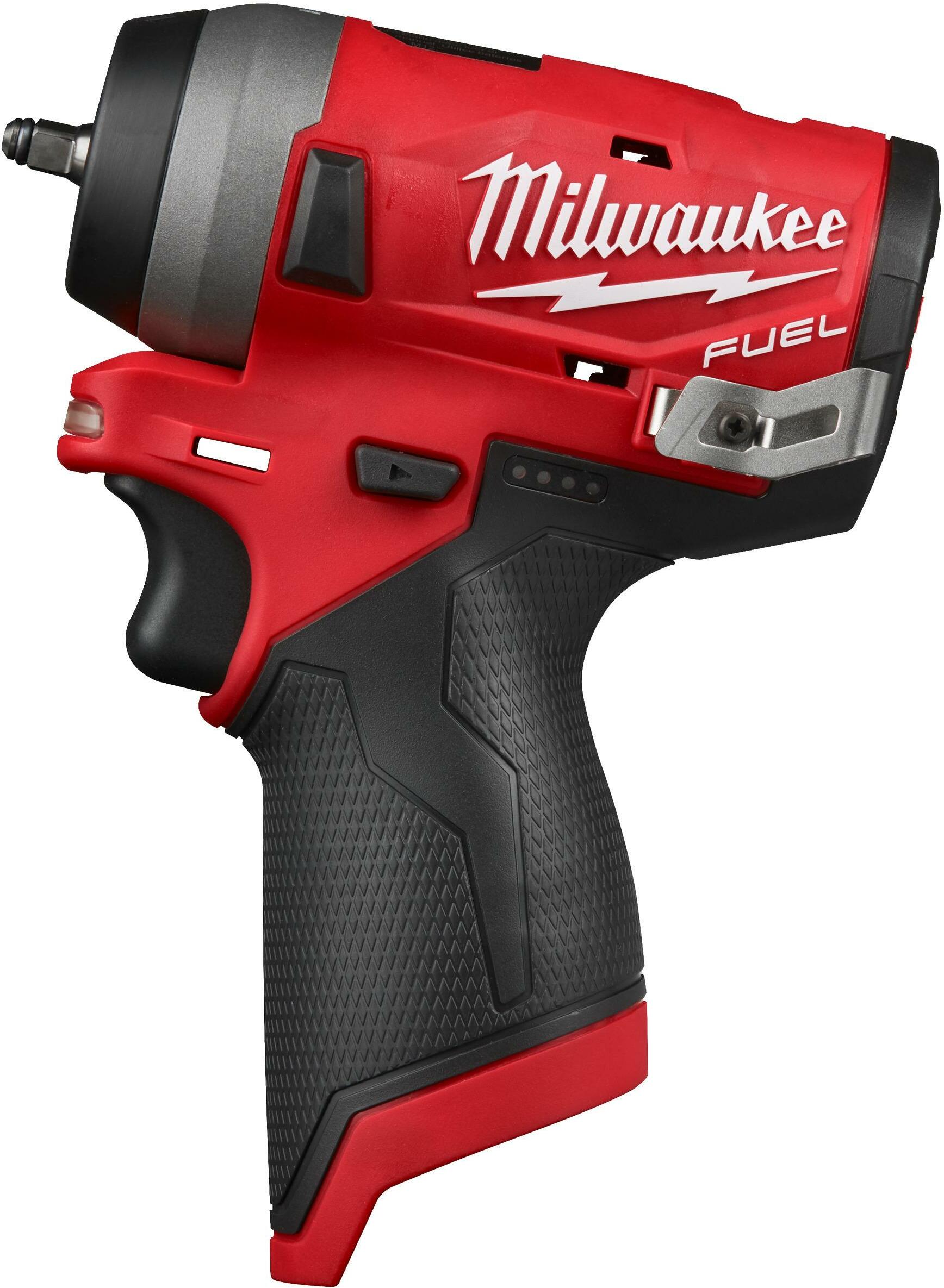 MILWAUKEE M12 FIW14-0 FUEL subcompact cordless impact spanner 1/4 ...