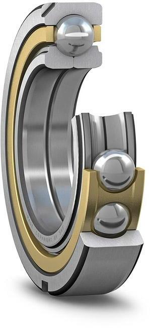 SKF QJ 214 N2MA four-point contact ball bearing with 35° contact angle ...