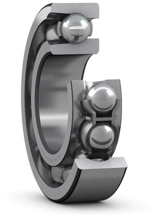 SKF 208 single-row groove ball bearing cylindrical 40x80x18 mm | Klium