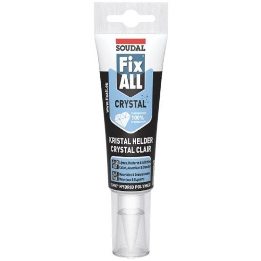 SOUDAL Fix ALL Crystal transparent adhesive and joint sealant (125 ml) - 131093 | Klium