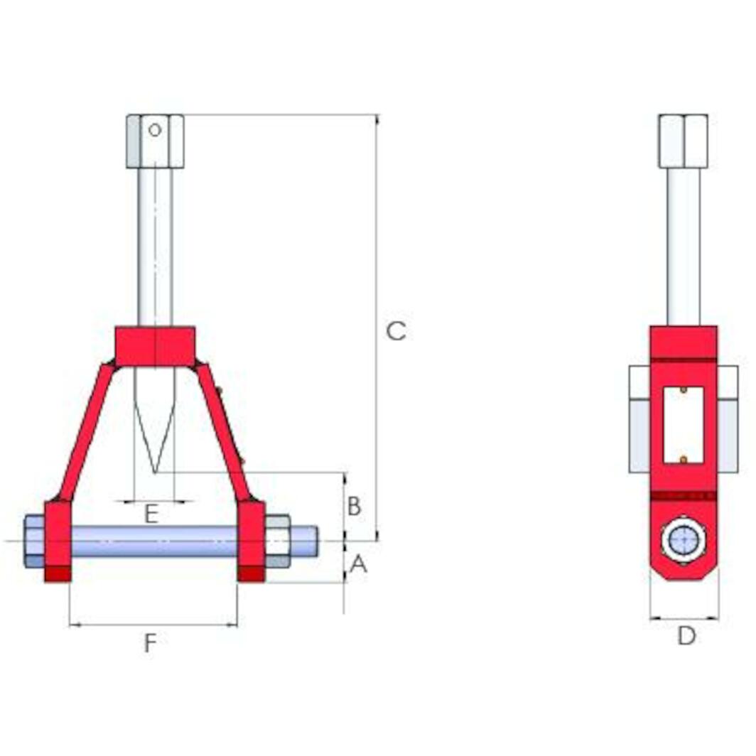HI-FORCE MFS16 mechanical flange spreader 2 x 22 mm | Klium