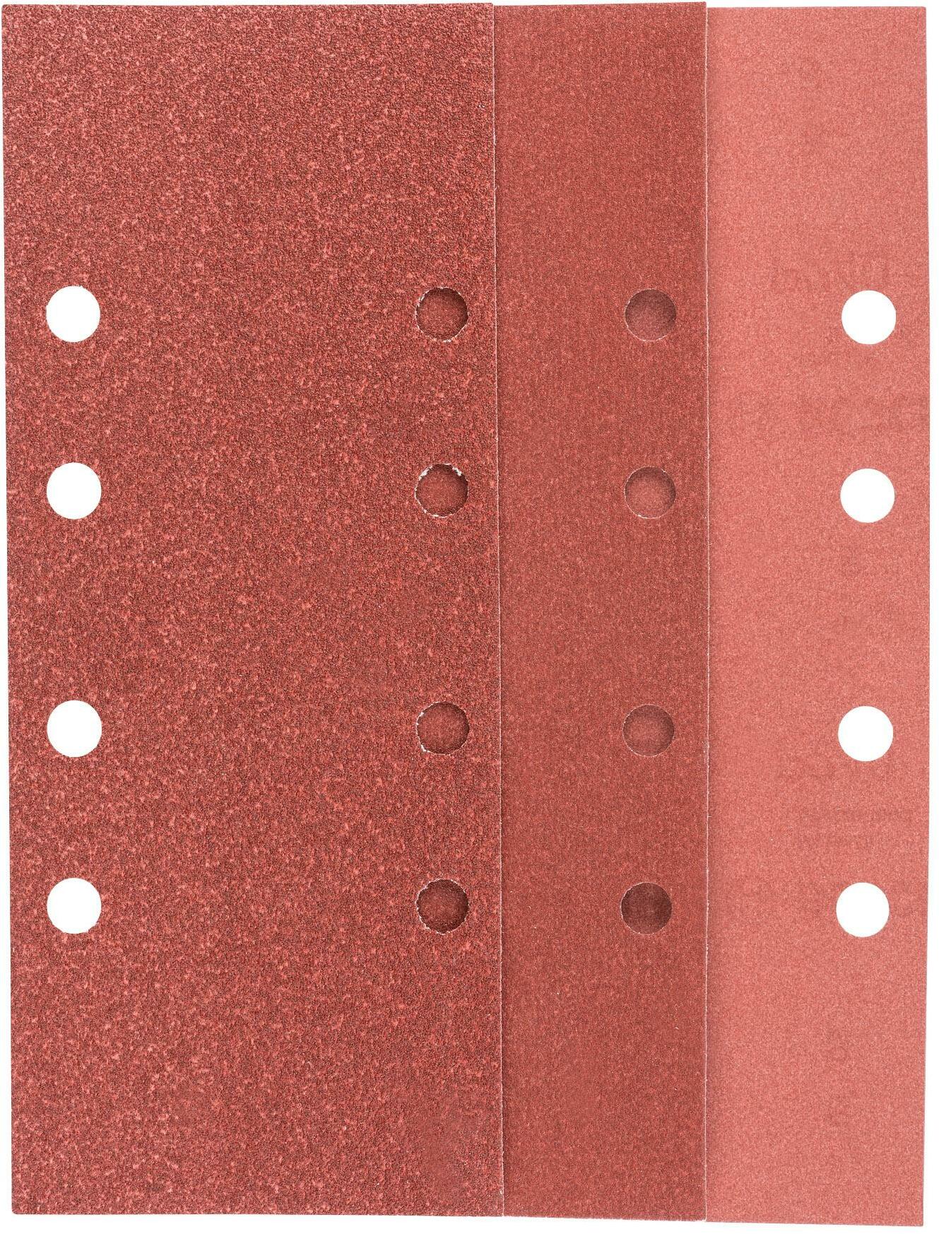 BOSCH 2607019499 sanding paper set flat perf 93x230mm 25-piece | Klium