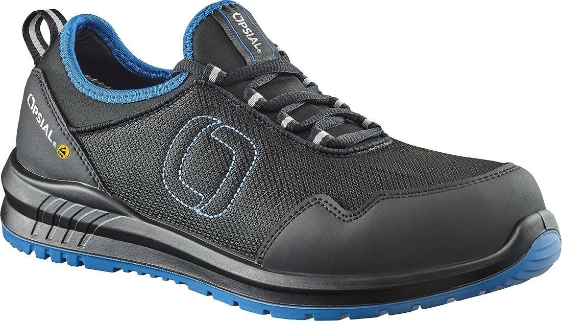 OPSIAL STEP'GO ESD S1PL FO SR safety shoe low (black/blue) - 71495264 ...