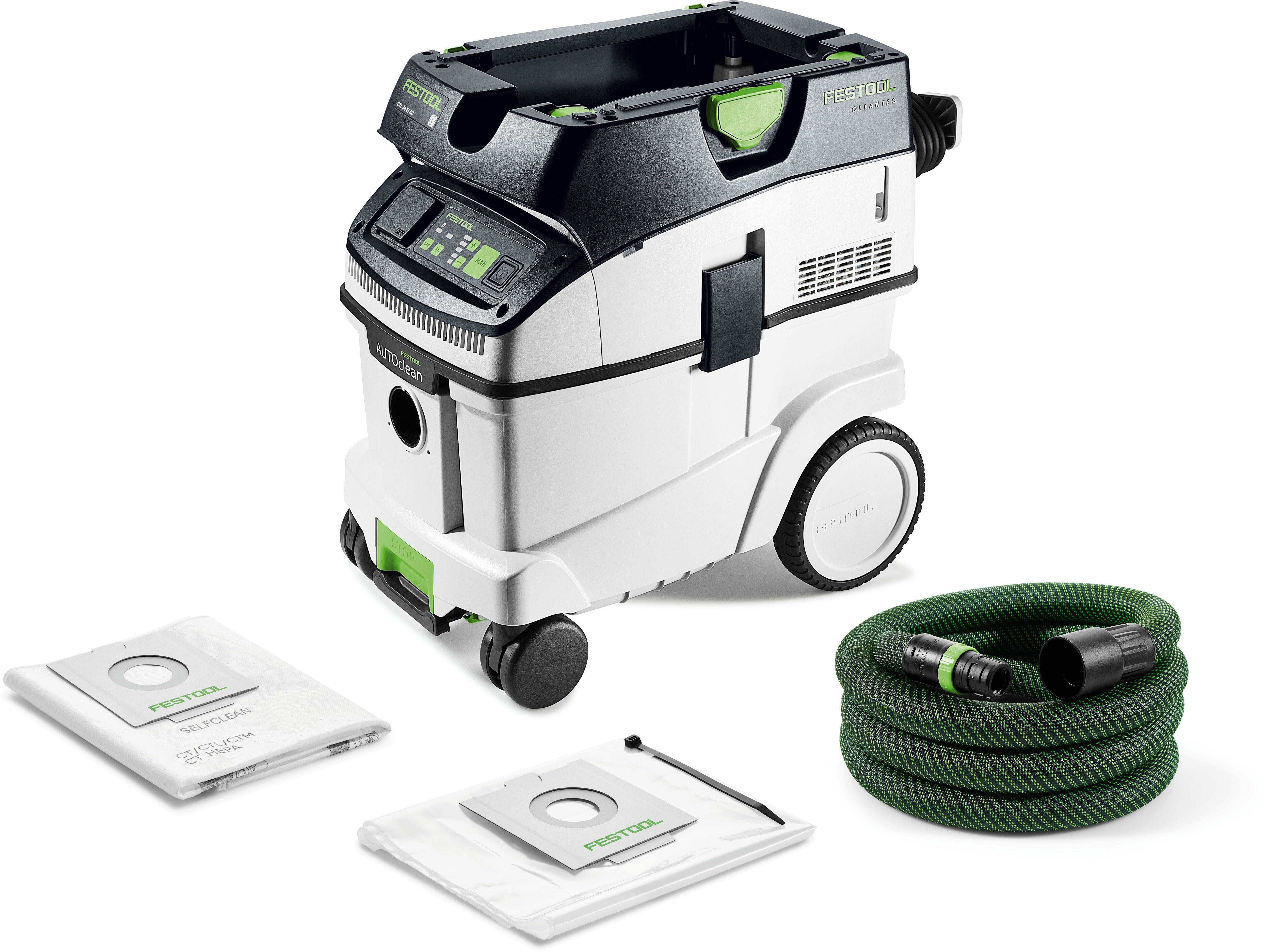 FESTOOL CTL 36 EI AC CLEANTEC 1200W L-class mobile dust extractor ...