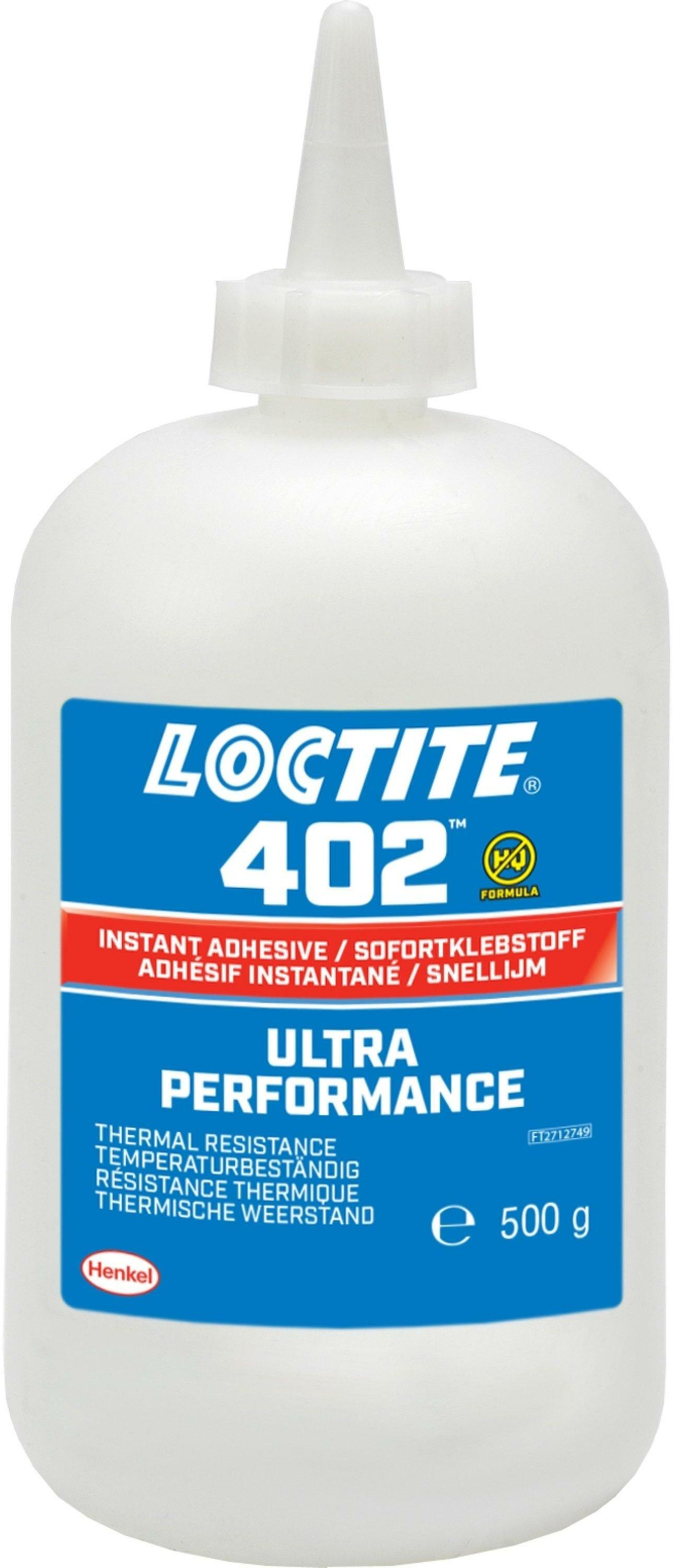 LOCTITE 402 instant adhesive ultra-performant for extreme operating temperatures up to 135°C ...