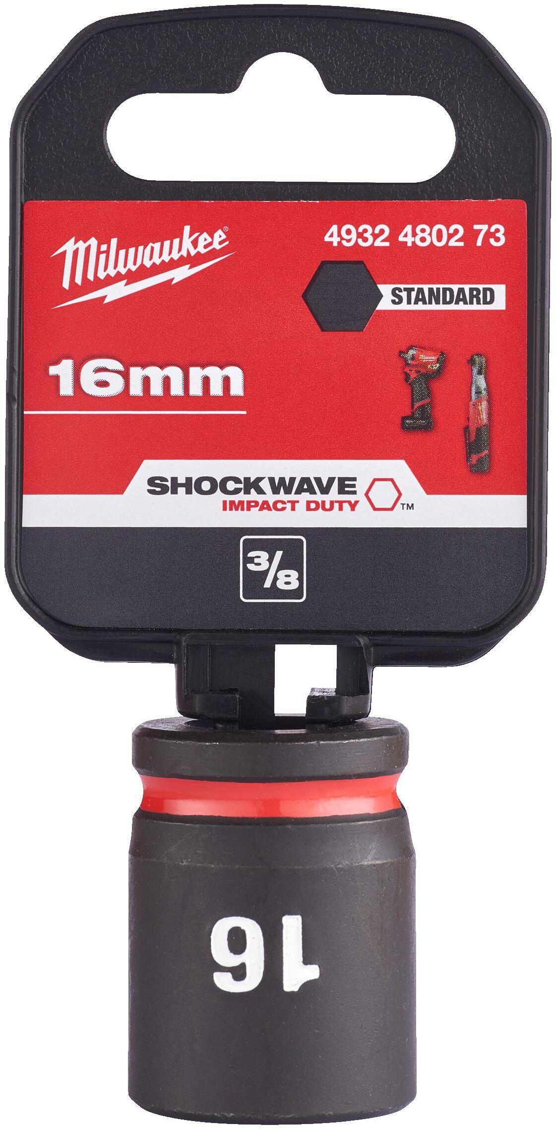 MILWAUKEE 4932480273 SHOCKWAVE percussion cap 3/8" 16 mm | Klium