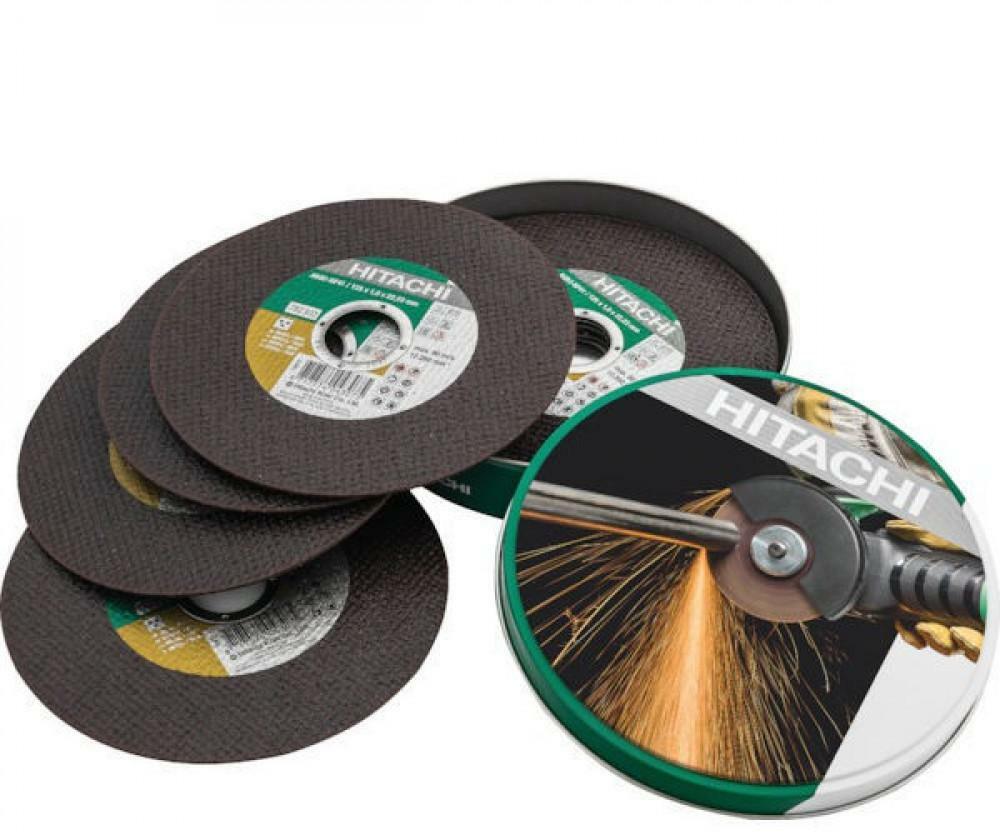 HIKOKI 782304 cutting disc for stainless steel/metal 125 x 1 mm (10 ...