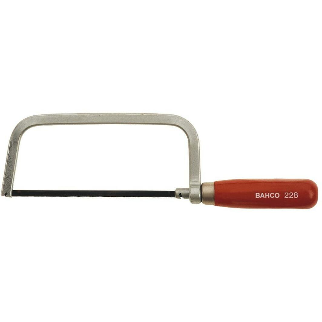 BAHCO 228-BULK junior metal saw handle with steel profile handle 150 mm ...
