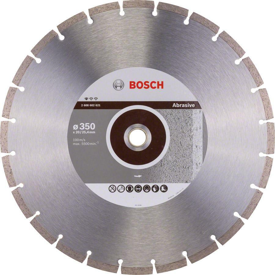 BOSCH 2608602621 diamond cutting disc Standard for Abrasive 350 x 20/25 ...