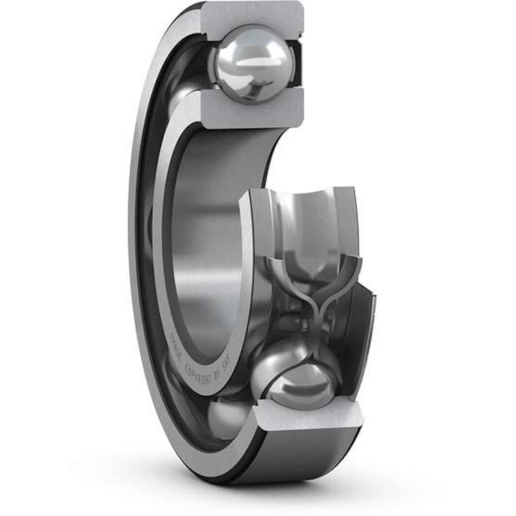 SKF 6304-Z/C3 single-row groove ball bearing cylindrical 20x52x15 mm ...