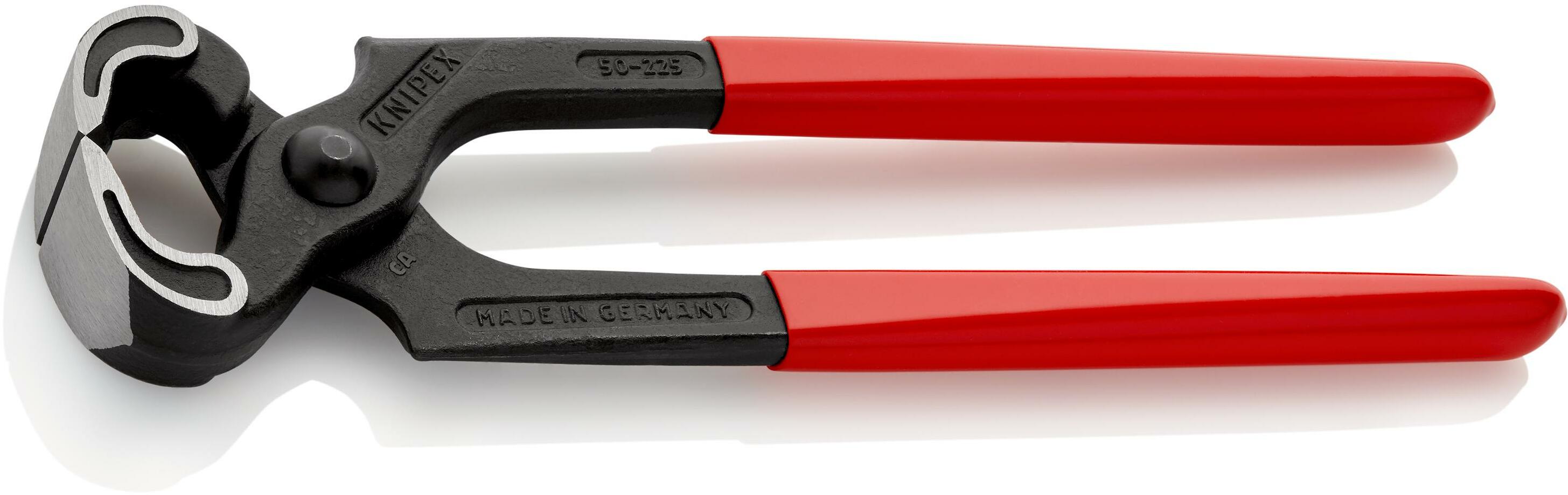 KNIPEX 50 01 225 plastic-coated pliers black atramentised 225 mm | Klium