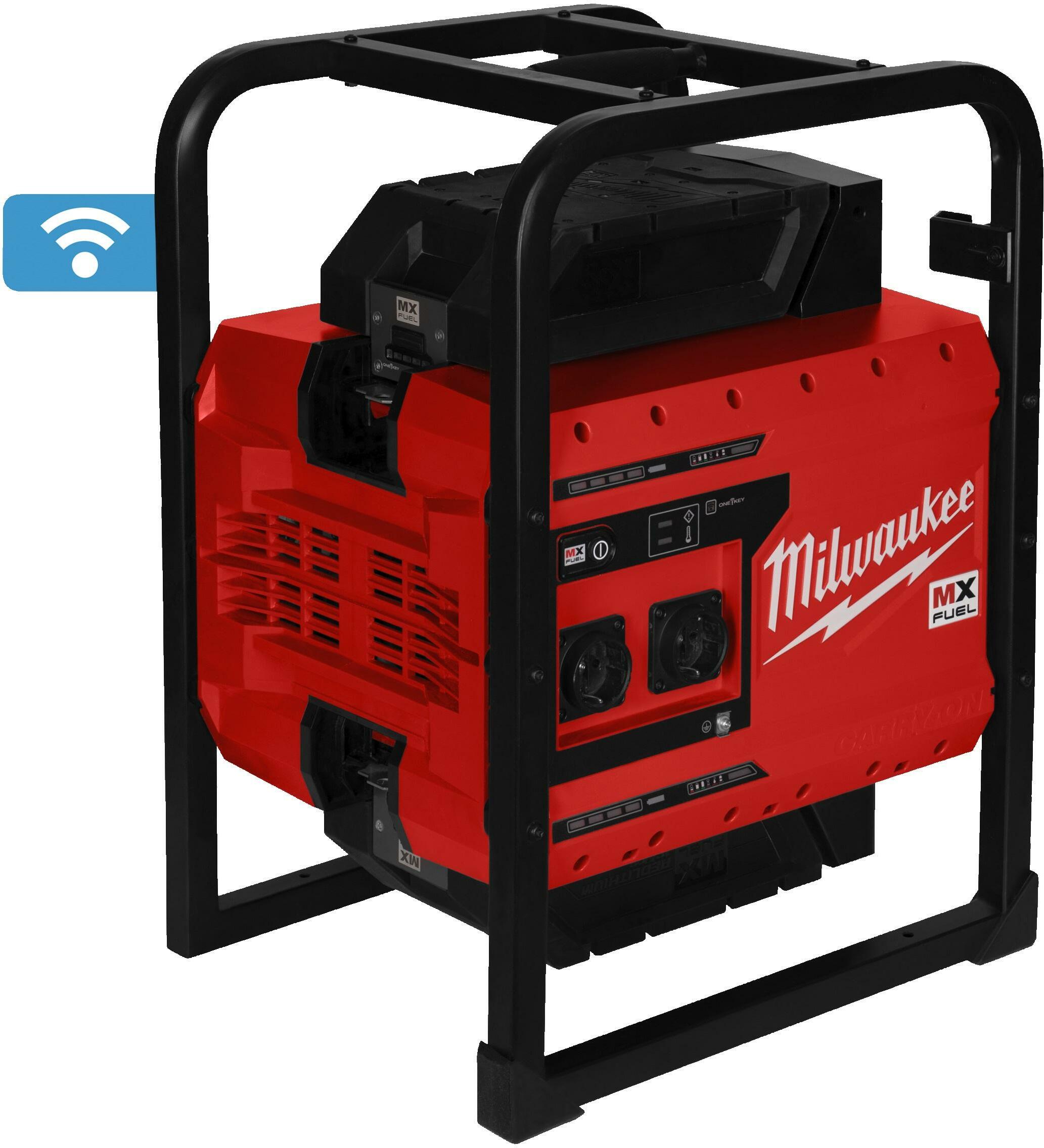 MILWAUKEE MXF PS-602 FUEL battery generator 1800W (2x 6.0Ah battery ...