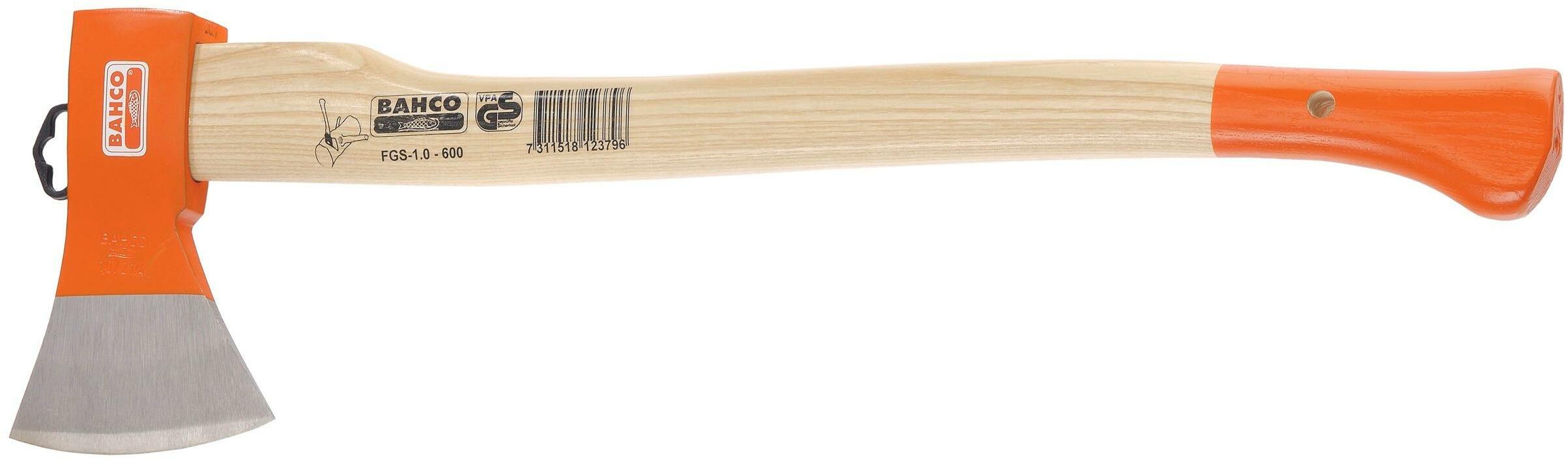 BAHCO FGS-1.25-700 skin axe with bent ash handle, 700 mm, 1.8 kg | Klium
