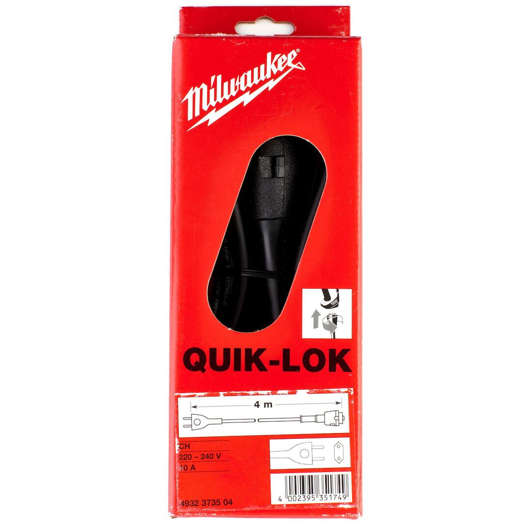 MILWAUKEE 4932373504 quik-LOK cable 4 m | Klium