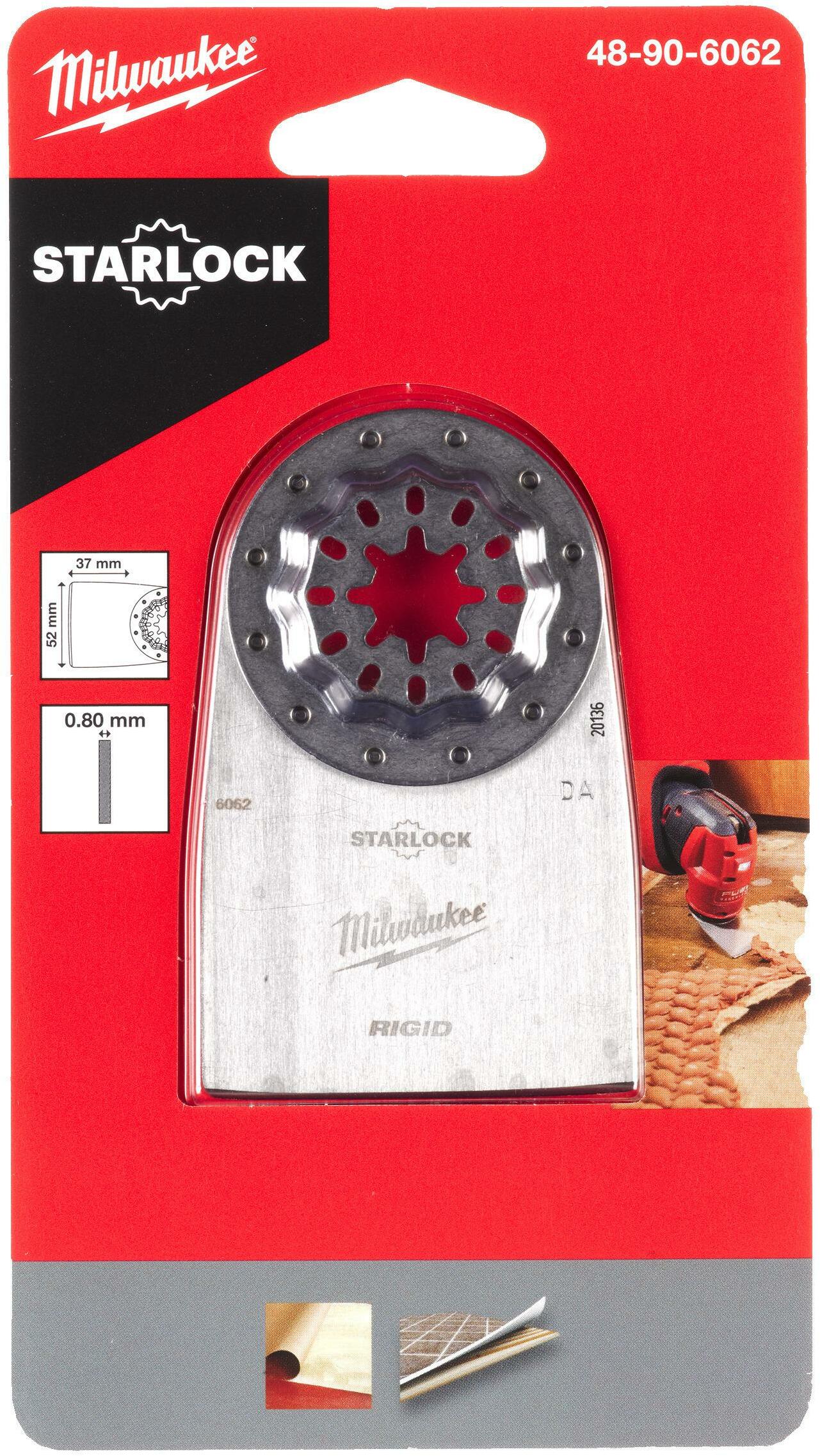 MILWAUKEE 48906062 Scraper to remove hard residues (glue, concrete ...