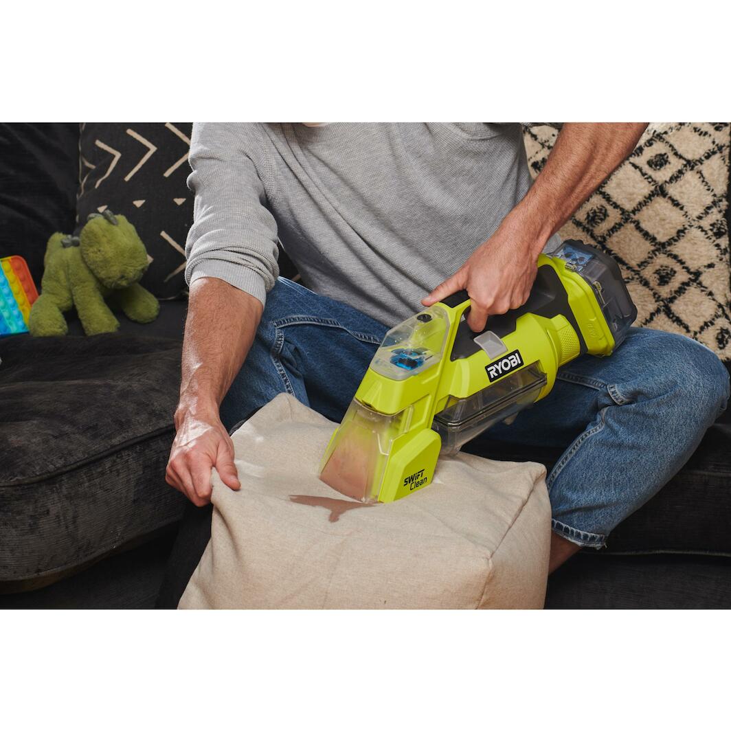 RYOBI RDC18-1C20G 18V ONE+ Swift Clean cordless spot cleaner (1x 2.0Ah ...