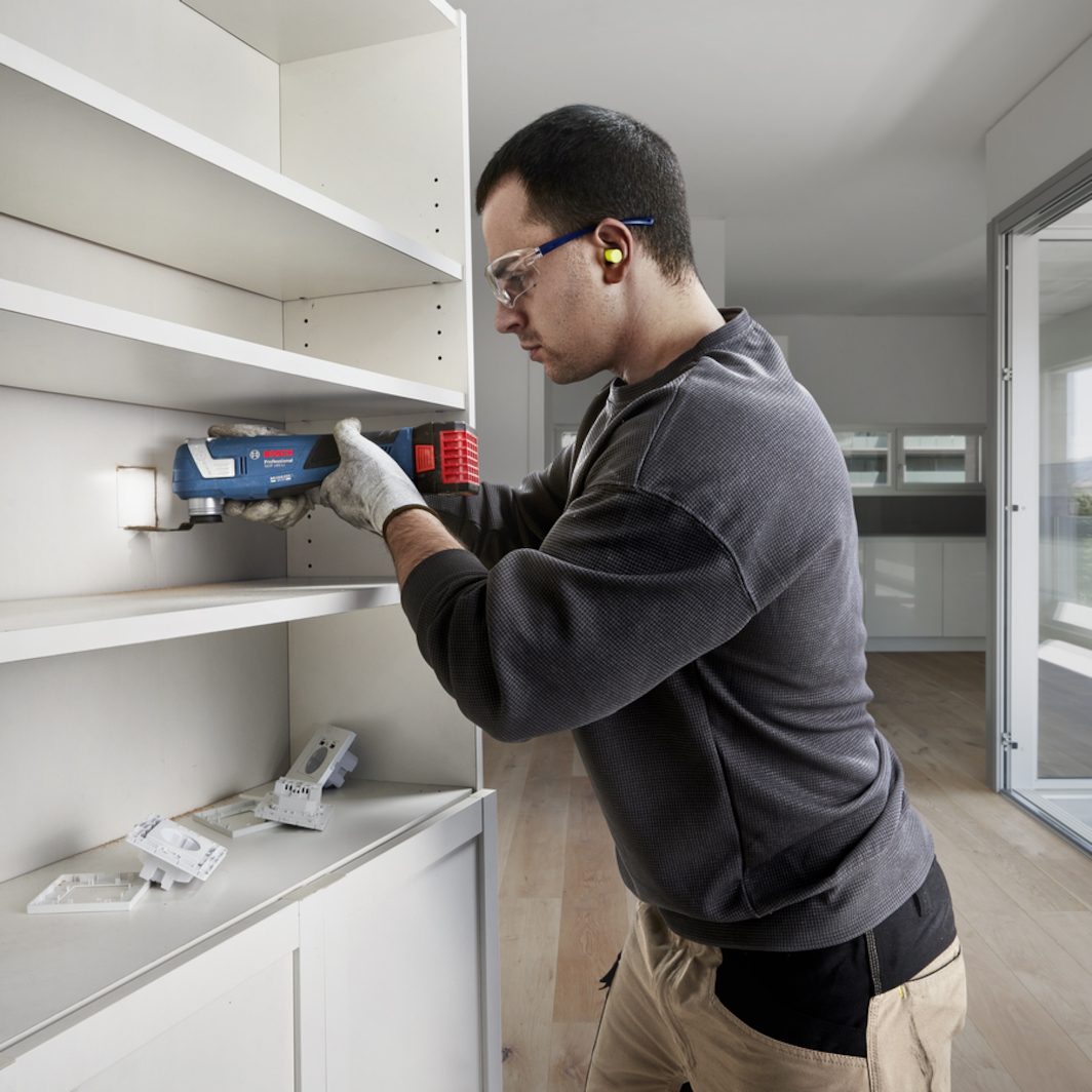 BOSCH GOP 18V-34 cordless multitool in L-Boxx 136 (without battery and ...