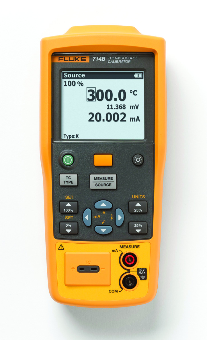 FLUKE 714B/EN TC temperature calibrator - 4387869 | Klium