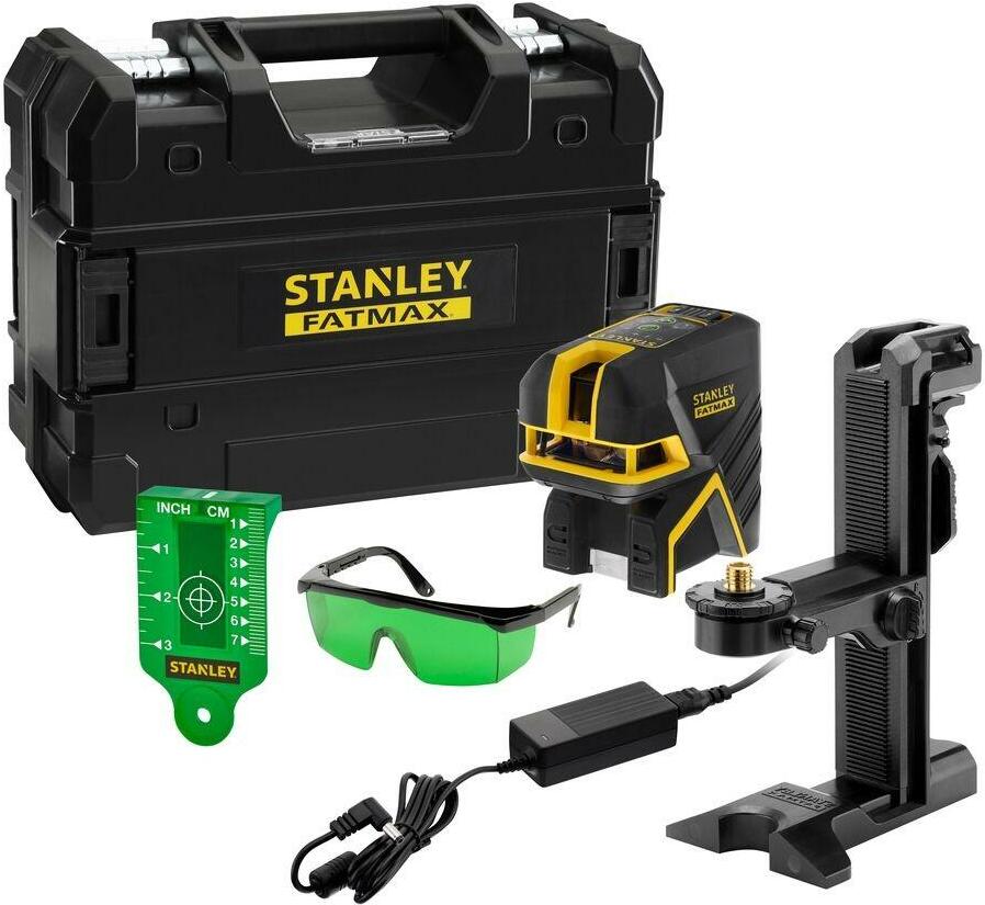 STANLEY SCGi-P5 FATMAX 5-point and cross line laser Li-ion green ...