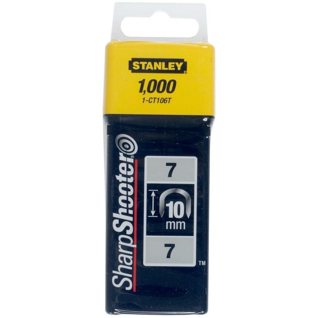 STANLEY 1-CT106T staples 10mm type 7 (1000 pcs) | Klium