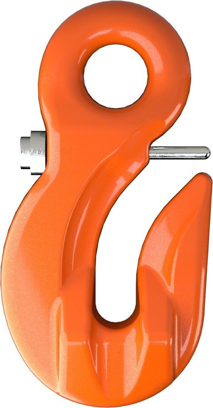 REMA REGS-10 shortening eye hook with safety pin (Grade 10), 4 tonnes ...