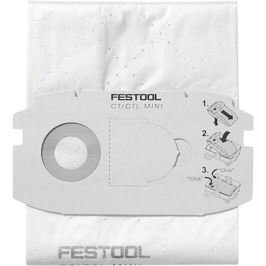 FESTOOL SC FIS-CT MINI/5 SELFCLEAN filter bag for CTL MINI up to model ...