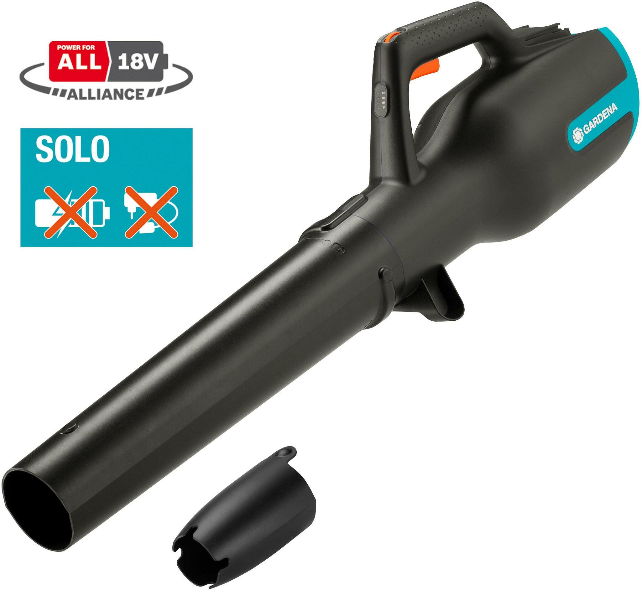 GARDENA PowerJet 18V P4A Solo cordless leaf blower (without battery and ...