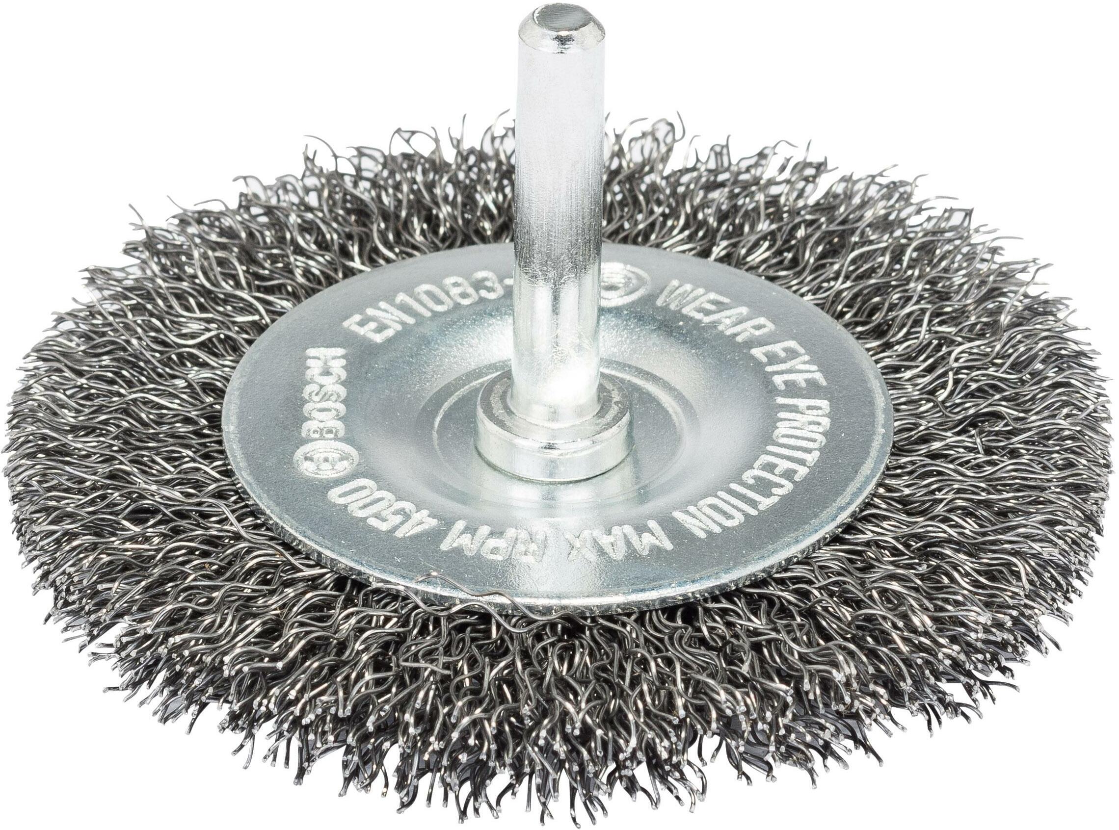 BOSCH 2607017121 disc brush 50 mm x shank 6 mm x 12 mm | Klium