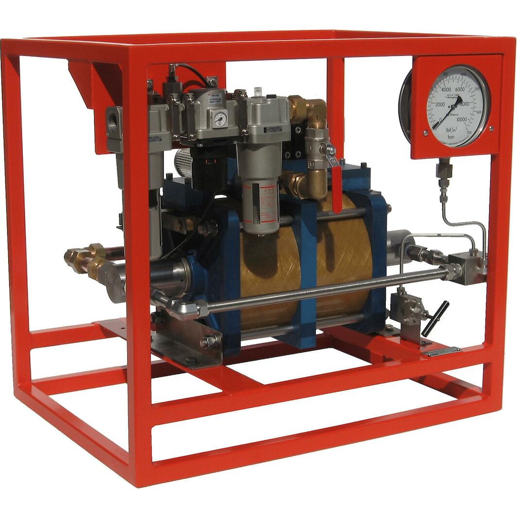 HI-FORCE ATDP125 pneumatic double-acting hydrotest pump 16.9 l/min | Klium