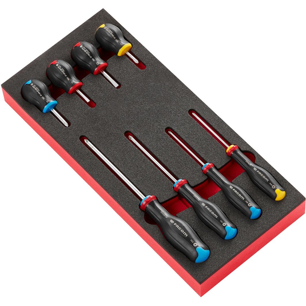 FACOM MODM.AT3 ProTwist screwdriver set foam module 9-piece