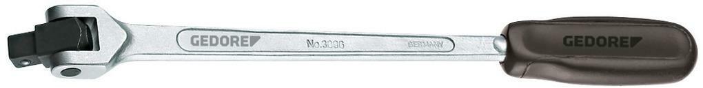 GEDORE 3096 handle with knee joint 3/8" 254 mm - 6238220 | Klium