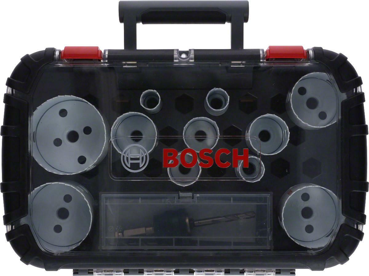BOSCH 2608594193 hole saw set universal 2 Progressor for wood and metal ...