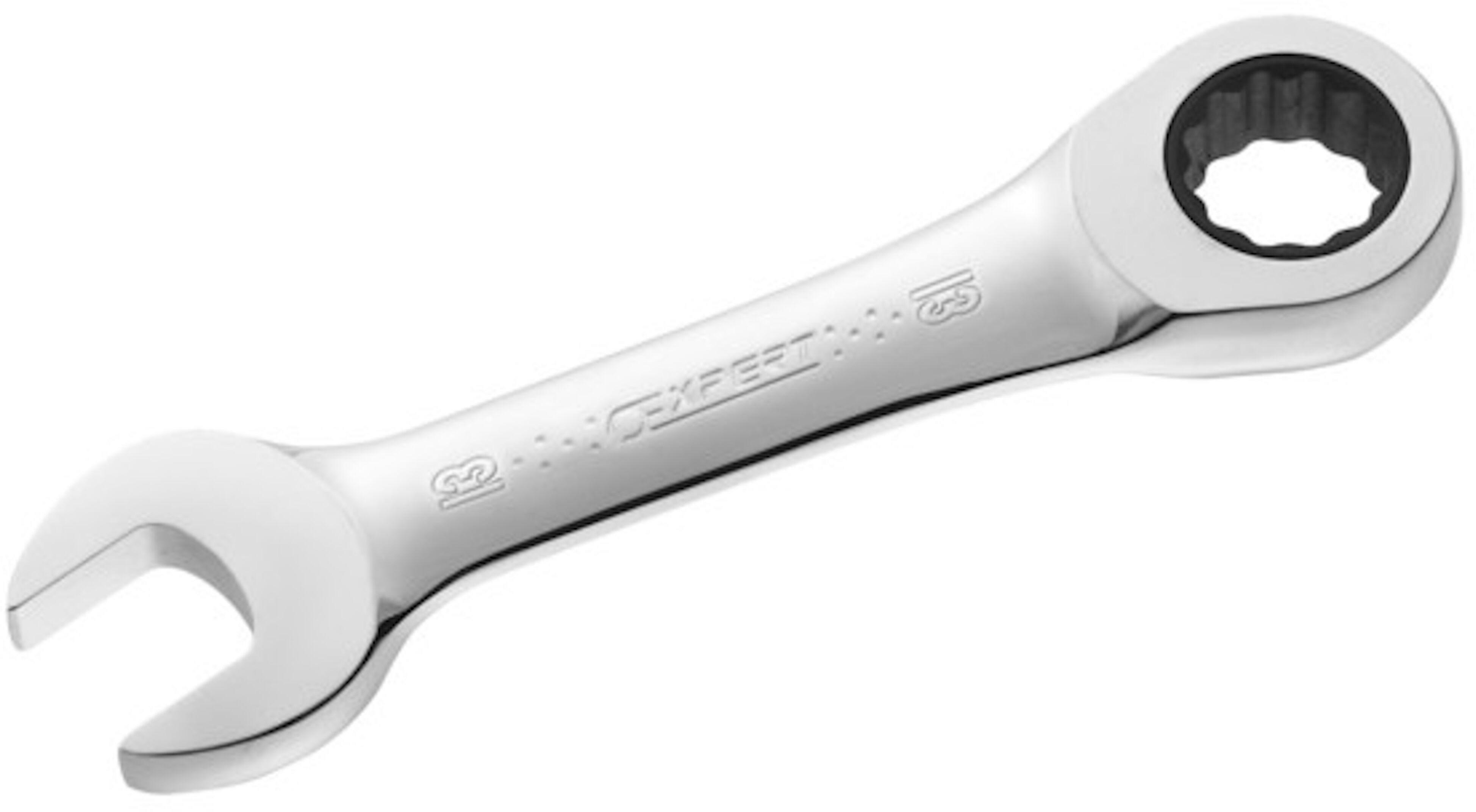 EXPERT E110914 short ratchet ring spanner 10 mm | Klium