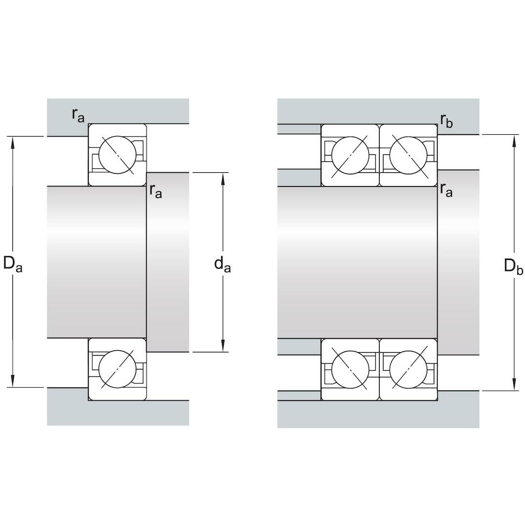SKF 7312 BECBJ single-row angular contact ball bearing 60 x 130 x 31 mm ...