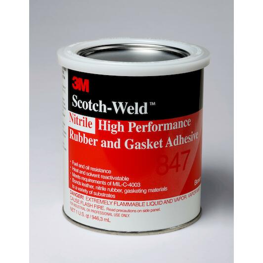 3M Scotch-Weld 847 high-quality Nitrile adhesive for rubber and gaskets ...