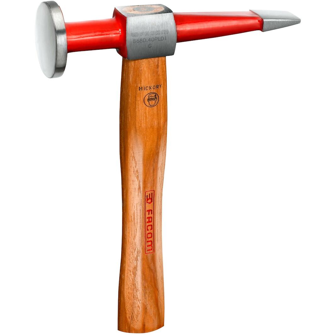 FACOM 868D.40PLD1 hammer with straight hammer pin and round, flat head ...
