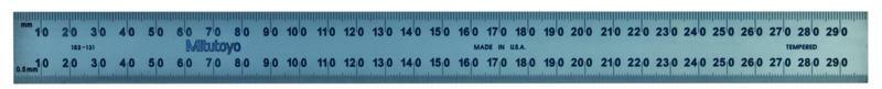 MITUTOYO 182-131 steel ruler 300mm | Klium