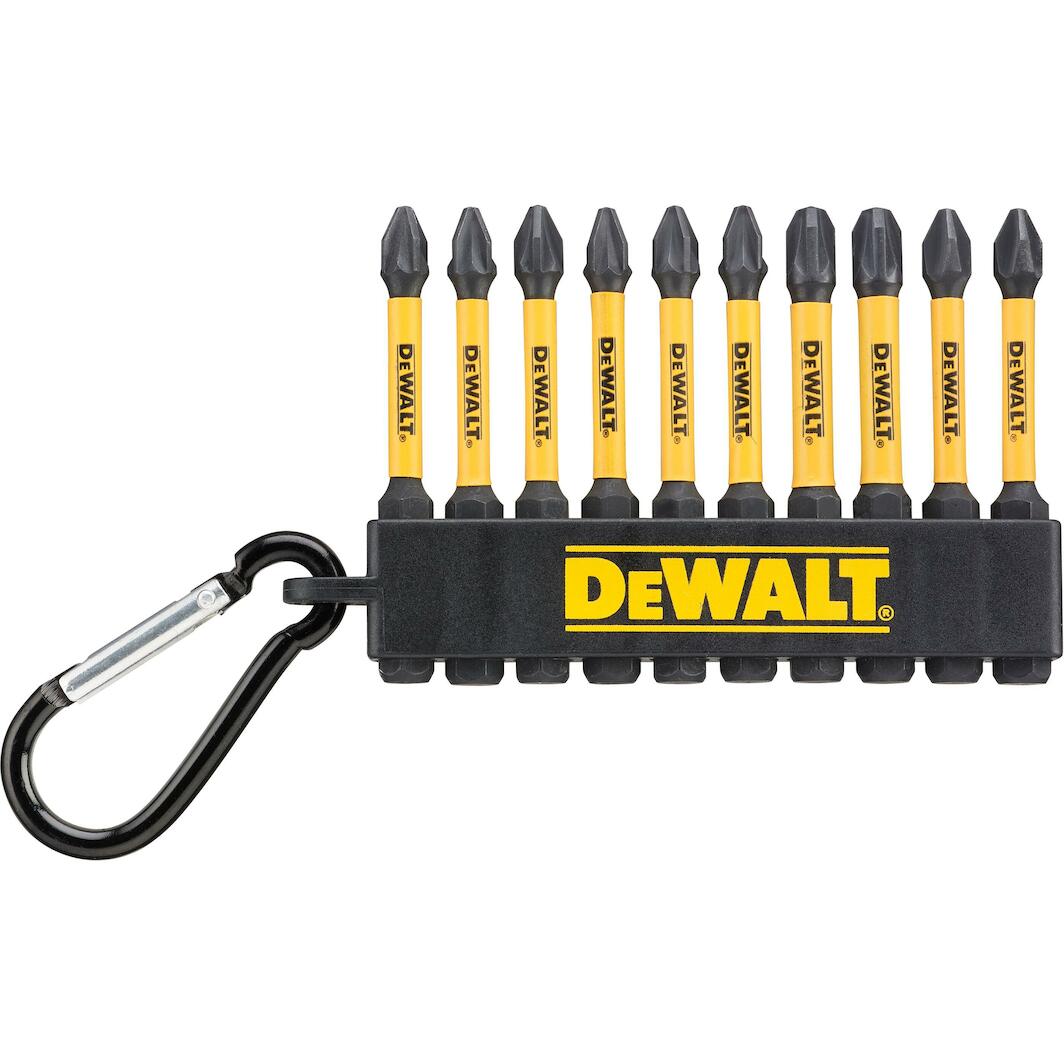 DEWALT DT7274-QZ screwdriver bit set Pozidriv 50mm 10-piece | Klium