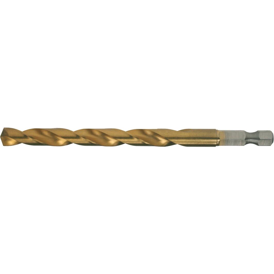 MAKITA D-15849 HSS-TiN metal drill bit 1/4" 12x151mm