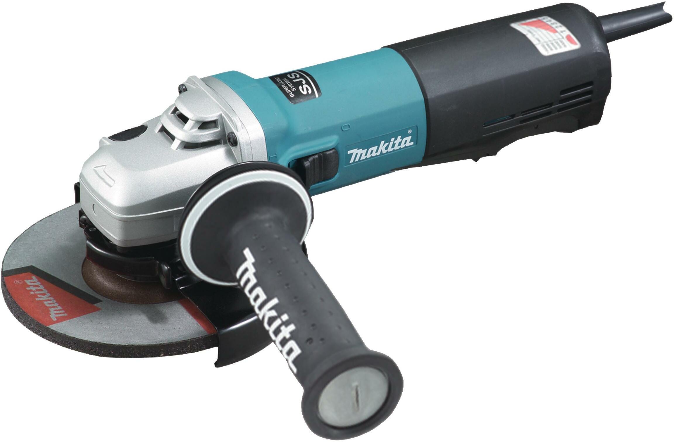 MAKITA 9566PCV01 meuleuse d'angle 1400W 150mm avec vitesse réglable ...